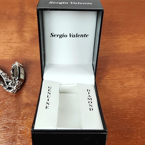 Sergio Valente | Accessories | Sergio Valente Genuine Diamond Watch ...